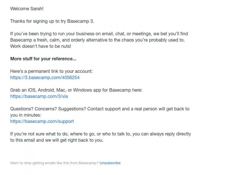 45 Welcome Email Examples + 10 Templates | 2024 Update