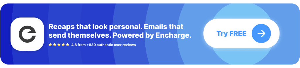 SaaS Year-in-Review Emails: 7 Real Examples
